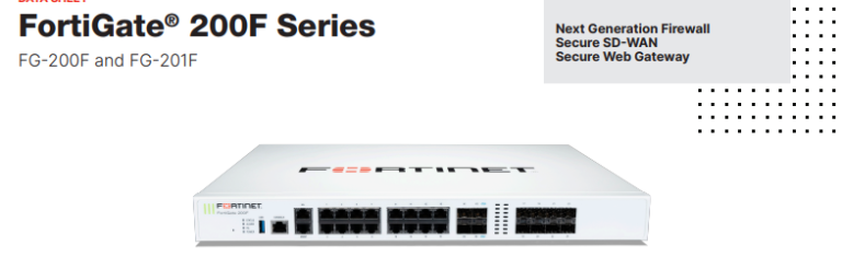 FortiGate® 200F Series ( FG-200F and FG-201F ) - Server, Storage, PC ...